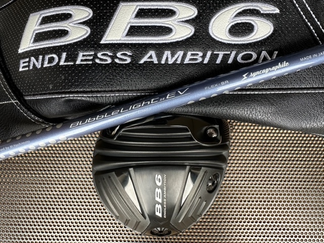 【目立った傷や汚れなし】 超美品 プログレス BB6 ドライバー 10.5° シンカグラファイト LOOP BUBBLE LIGHT EV（SR） ヘッドカバー付 総額¥159,300 の落札 ...