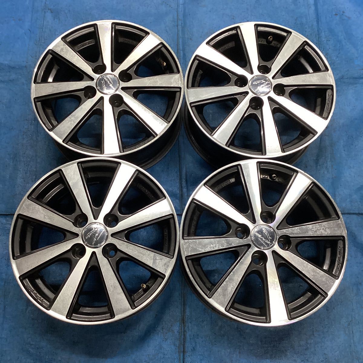 【傷や汚れあり】[K-3848] KYOHO (ENKEI 製) SMACK VI-R 社外アルミホイール 14×5.5J+43 14インチ 4本セットの落札情報詳細 - ヤフオク落札価格検索 ...