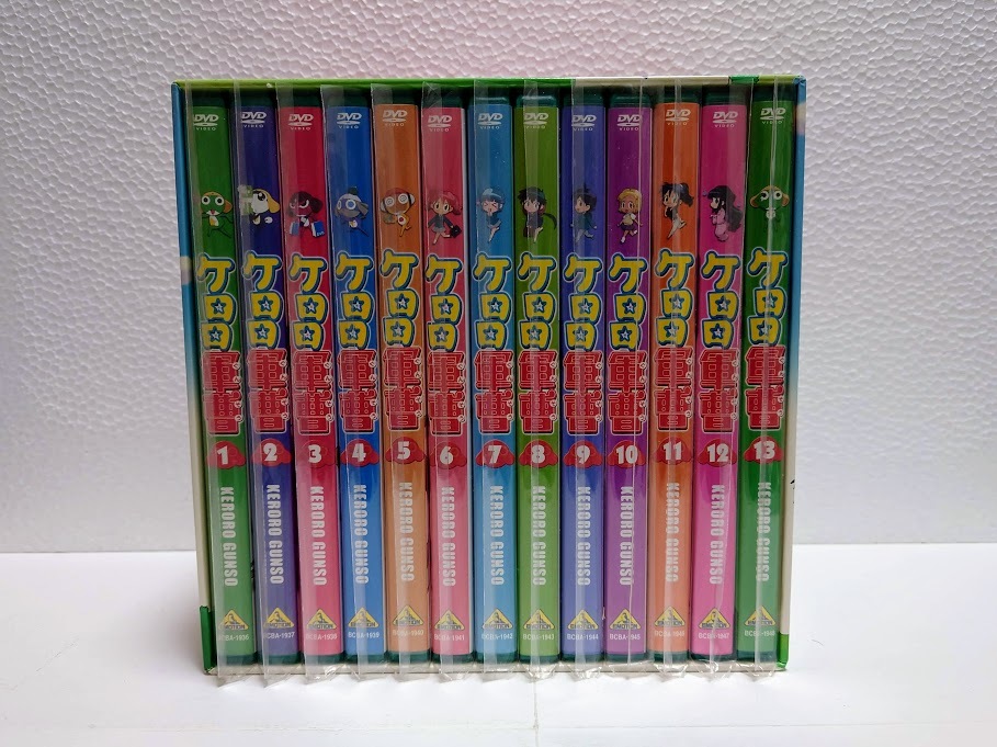 【目立った傷や汚れなし】DVD BOX ケロロ軍曹 2nd season シーズン2 全13巻 52話 セット 貴重 初回特典付 美中古品 ...
