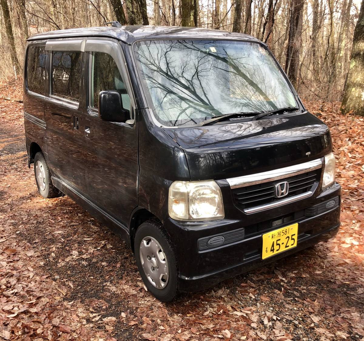 【走行距離 149,000 km】4WD！ 車検（R5年4月14日）！ HONDA VAMOS AT 車中泊に最適（木製フルフラットパネル付き ...