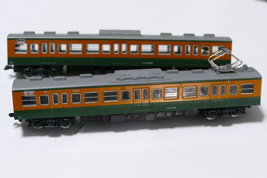 【やや傷や汚れあり】モハ112M＋モハ113 KATO 動力車 モーター車 湘南色 113系 115系 東海道線 新快速 1211の落札情報詳細 - Yahoo!オークション落札価格検索 オークフリー