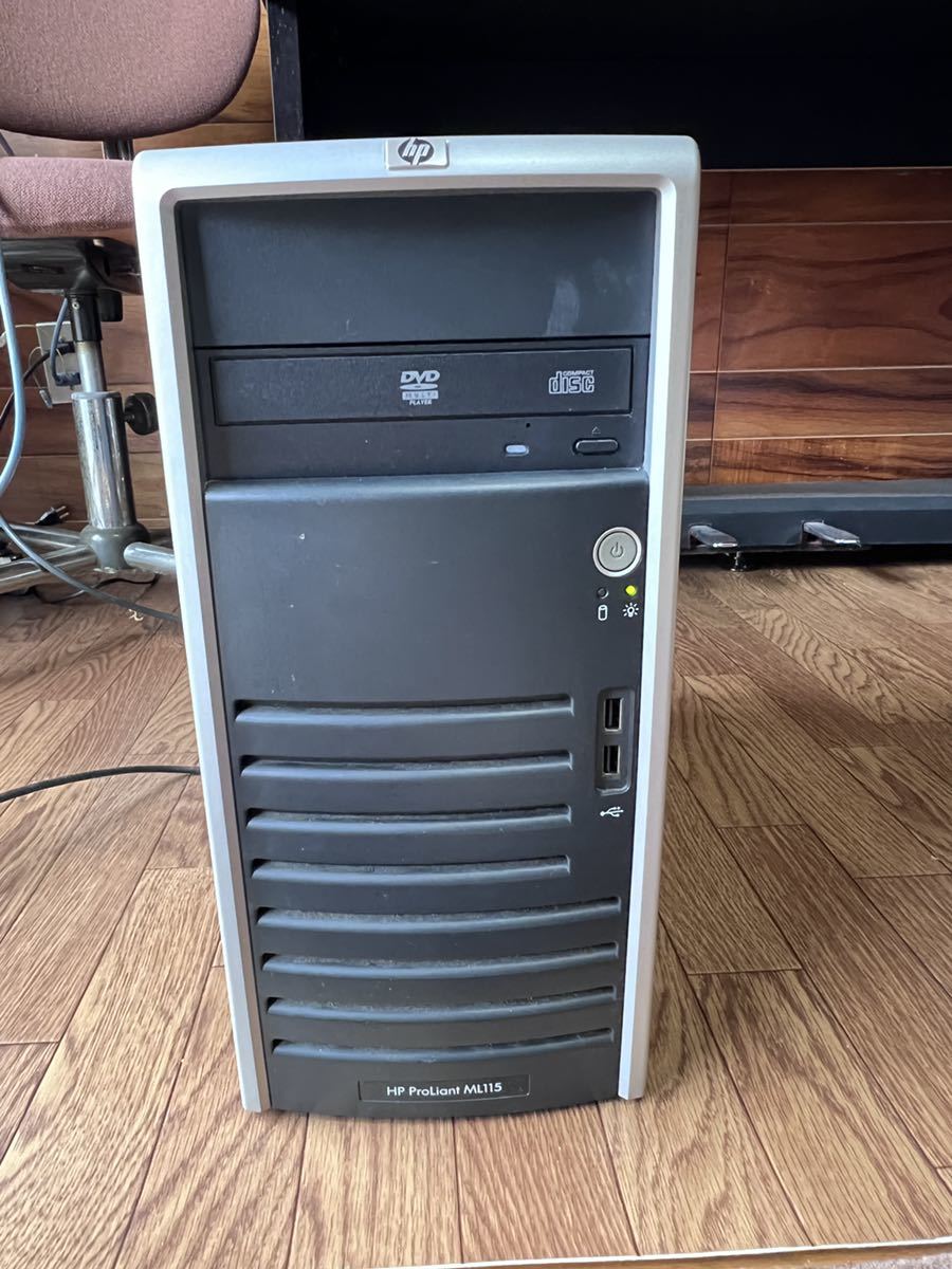 【やや傷や汚れあり】HP ProLiant ML115 モデルHSTNS-5121 ジャンク品の落札情報詳細 - ヤフオク落札価格検索 オークフリー