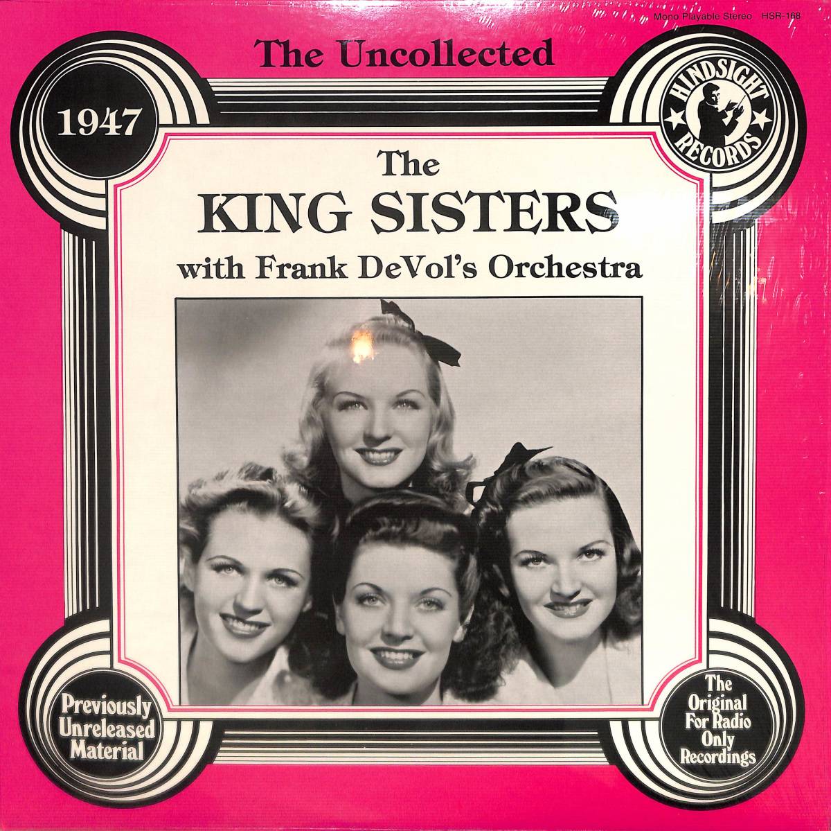 【傷や汚れあり】IM096/LP/米/The King Sisters With Frank DeVols Orchestra 1947/The Uncollected の落札情報詳細 ...