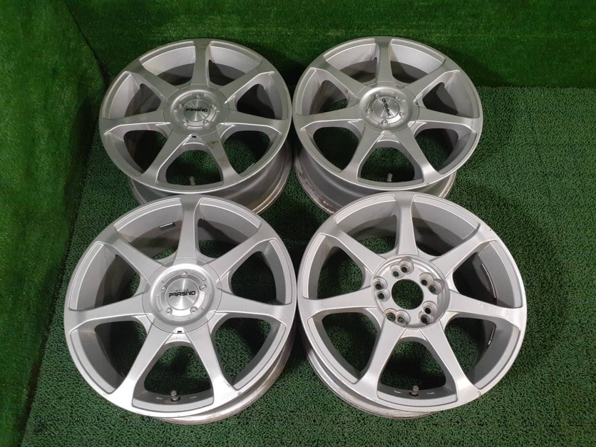 【傷や汚れあり】社外アルミホイール PRASINO 16×7 5マルチ 100/114.3 4本 売切!!の落札情報詳細 - ヤフオク落札価格 ...