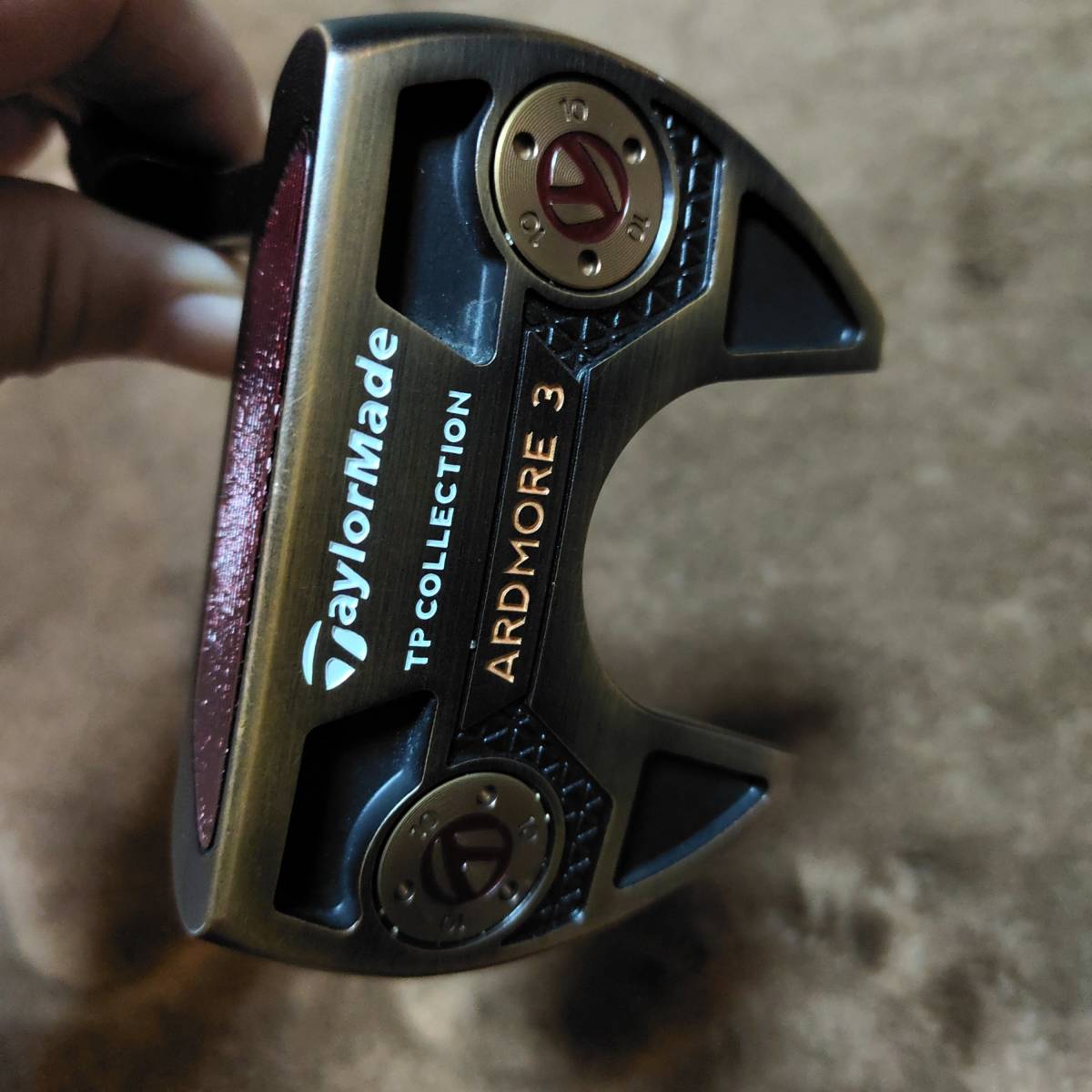 【やや傷や汚れあり】テーラーメイド TPコレクション33インチ Taylormade TP COLLECTION BLACK COPPER ...