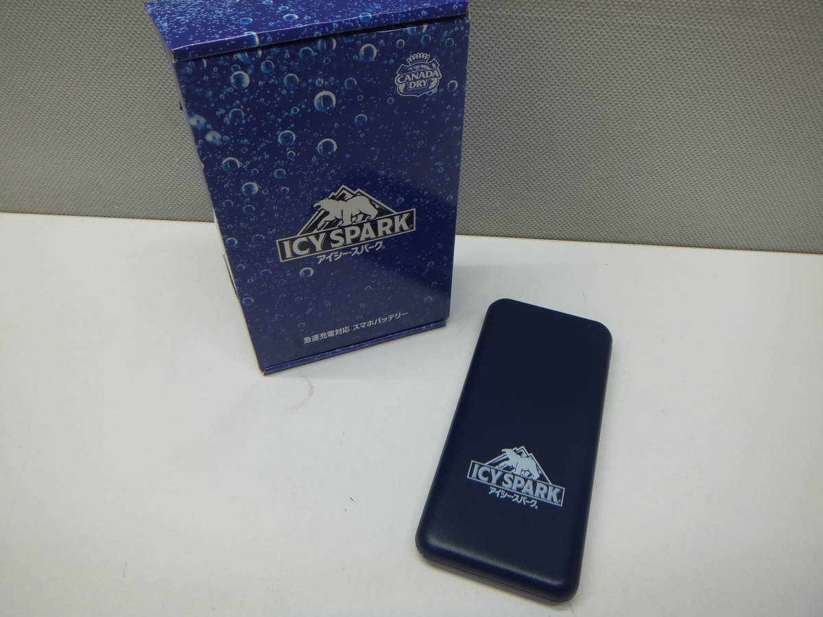 【未使用】ノベルティ祭 スマホ祭 未使用 箱破れ有 ICY SPARK アイシー・スパーク 急速充電対応 スマホバッテリー PMPB-PD10000の落札情報詳細 - ヤフオク落札価格検索 ...