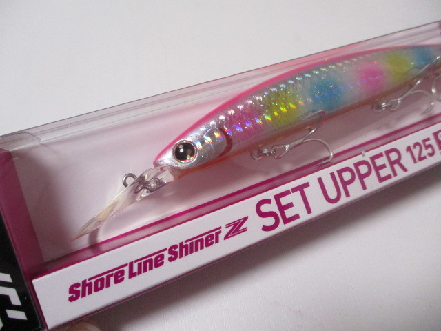 【未使用】ダイワ ショアラインシャイナーZ セットアッパー125S DR スパークラメキャンディ DAIWA Shore Line ...