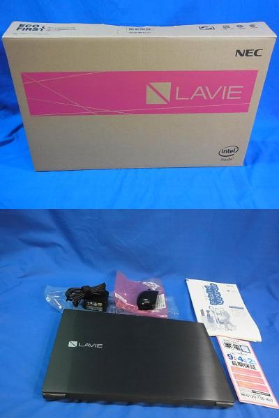 【目立った傷や汚れなし】美品 NEC LAVIE Note Standard NS100/N1B-P6(PC-NS100N1B-P6) カームブラック 15.6型ワイド Win11/Cel ...