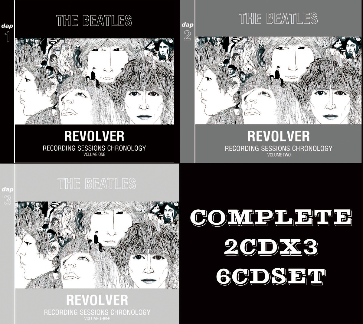 【未使用に近い】THE BEATLES / REVOLVER : RECORDING SESSIONS CHRONOLOGY =VOLUME ...