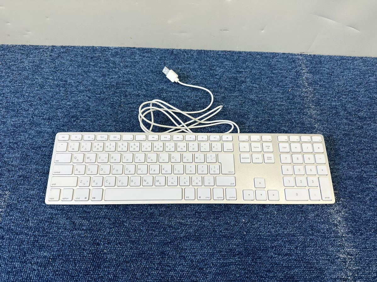 【目立った傷や汚れなし】MATIAS Wired Aluminum Keyboard for Mac 有線キーボード[日本語配列/シルバー ...