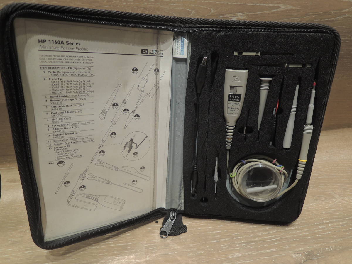 【傷や汚れあり】 【送料込】 Agilent 1160A MINIATURE PASSIVE PROBE HP HEWLETT PACKARD ...
