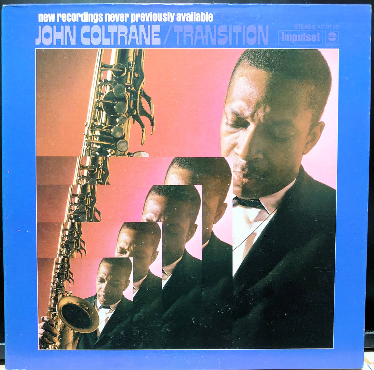 【目立った傷や汚れなし】 【US Impulse,美品】 John Coltrane / Transition フリーに突入する寸前の大迫力の ...