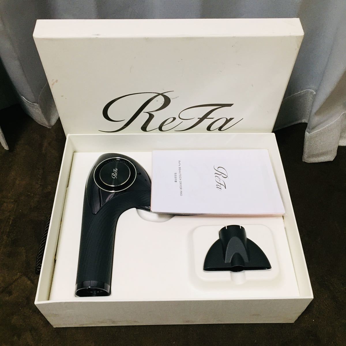 【目立った傷や汚れなし】【動作確認済】 MTG ReFa リファ BEAUTECH DRYER ビューテック ドライヤー プロ RE-AJ03A ブラック ヘアケア 美容 n0104の落札情報 ...