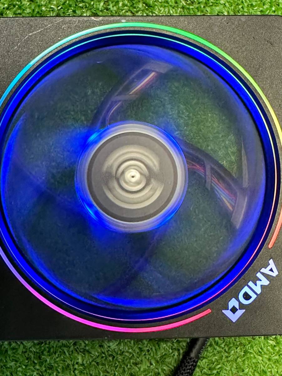 【未使用】AMD Ryzen 9 用 新品 AMD Ryzen Wraith Prism 純正CPUクーラーLED 2本RGBケーブル付き 未 ...