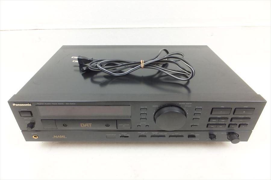【やや傷や汚れあり】 Panasonic SV-DA10 DATデッキ 中古現状品 221205Y6076 の落札情報詳細| ヤフオク落札価格 ...