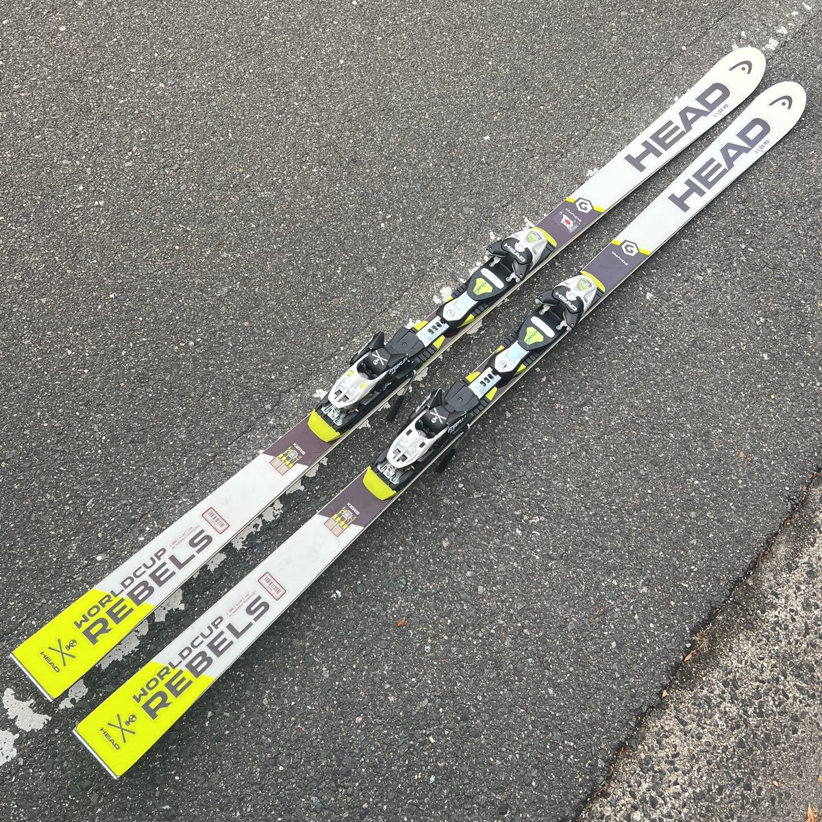 【やや傷や汚れあり】中古品 ★Head★ヘッド/GS選手用スキー板WORLDCUP REBELS i.GS RDの落札情報詳細 - Yahoo!オークション落札価格検索 オークフリー