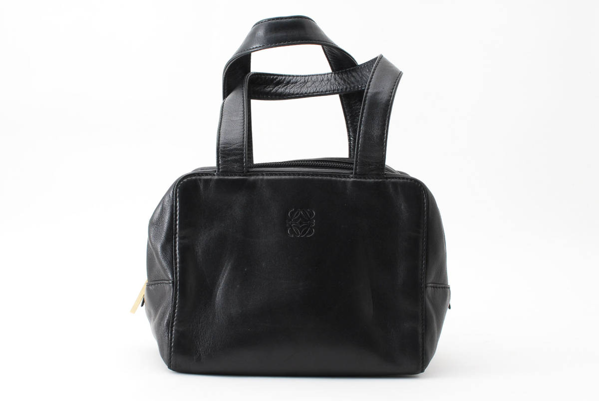 【やや傷や汚れあり】1円 LOEWE ヴィンテージ ロエベ ナッパレザー ミニハンドバッグ アナグラム 23-548の落札情報詳細 - Yahoo!オークション落札価格検索 オークフリー