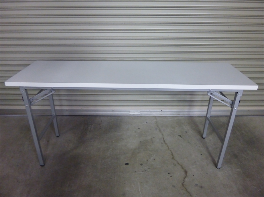 【目立った傷や汚れなし】折りたたみテーブル W150㎝×D45㎝×H70㎝の落札情報詳細 - Yahoo!オークション落札価格検索 オークフリー