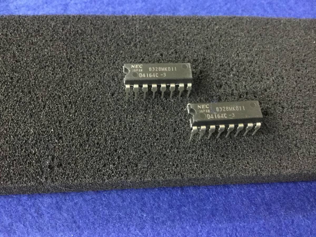 【未使用】UPD4164C-3【即決即送】NEC IC 64K DRAM D4164C-3 Apple IIc SMC-777 [173TrK ...