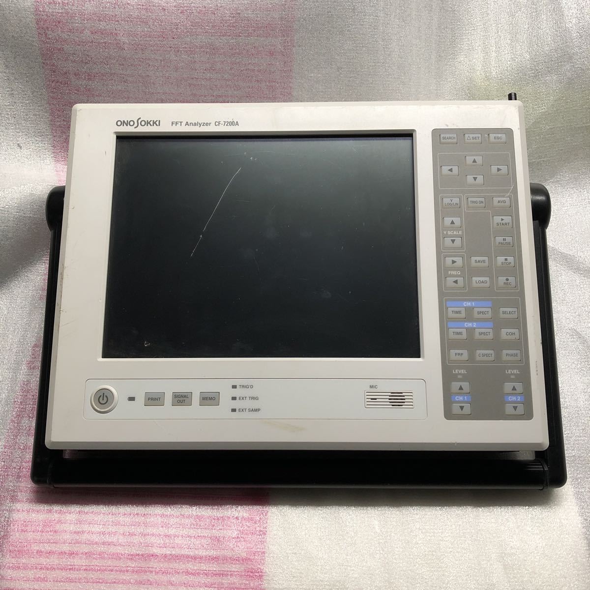 【傷や汚れあり】小野測器 ONO SOKKI CF-7200A FFTアナライザ 2ch FFT Analyzerの落札情報詳細 - Yahoo!オークション落札価格検索 オークフリー