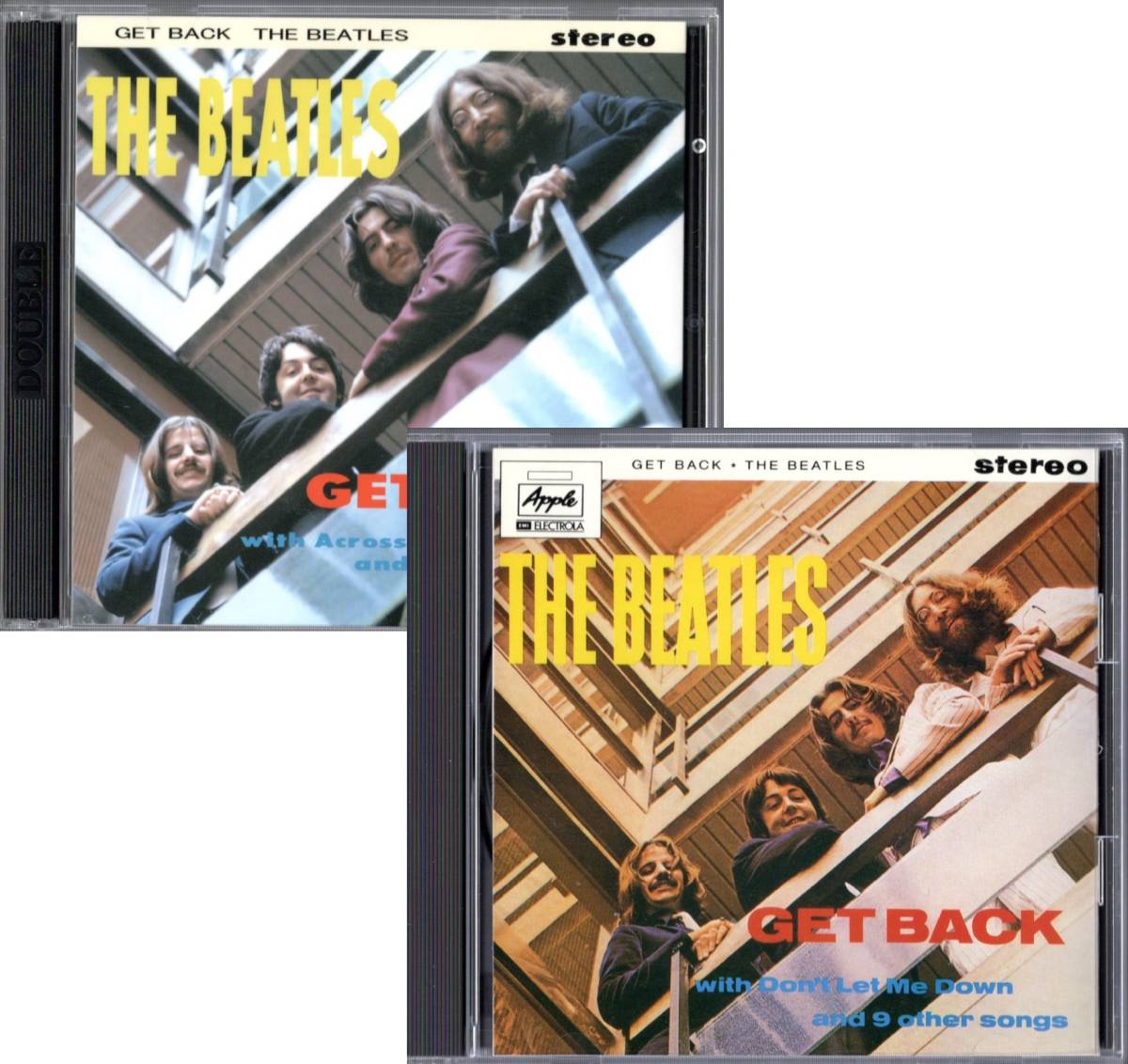 【未使用】3CD【GET BACK 1969/1970 MIX (MASTERDISC、限定NO入り）1999年製（未使用）】Beatles ...