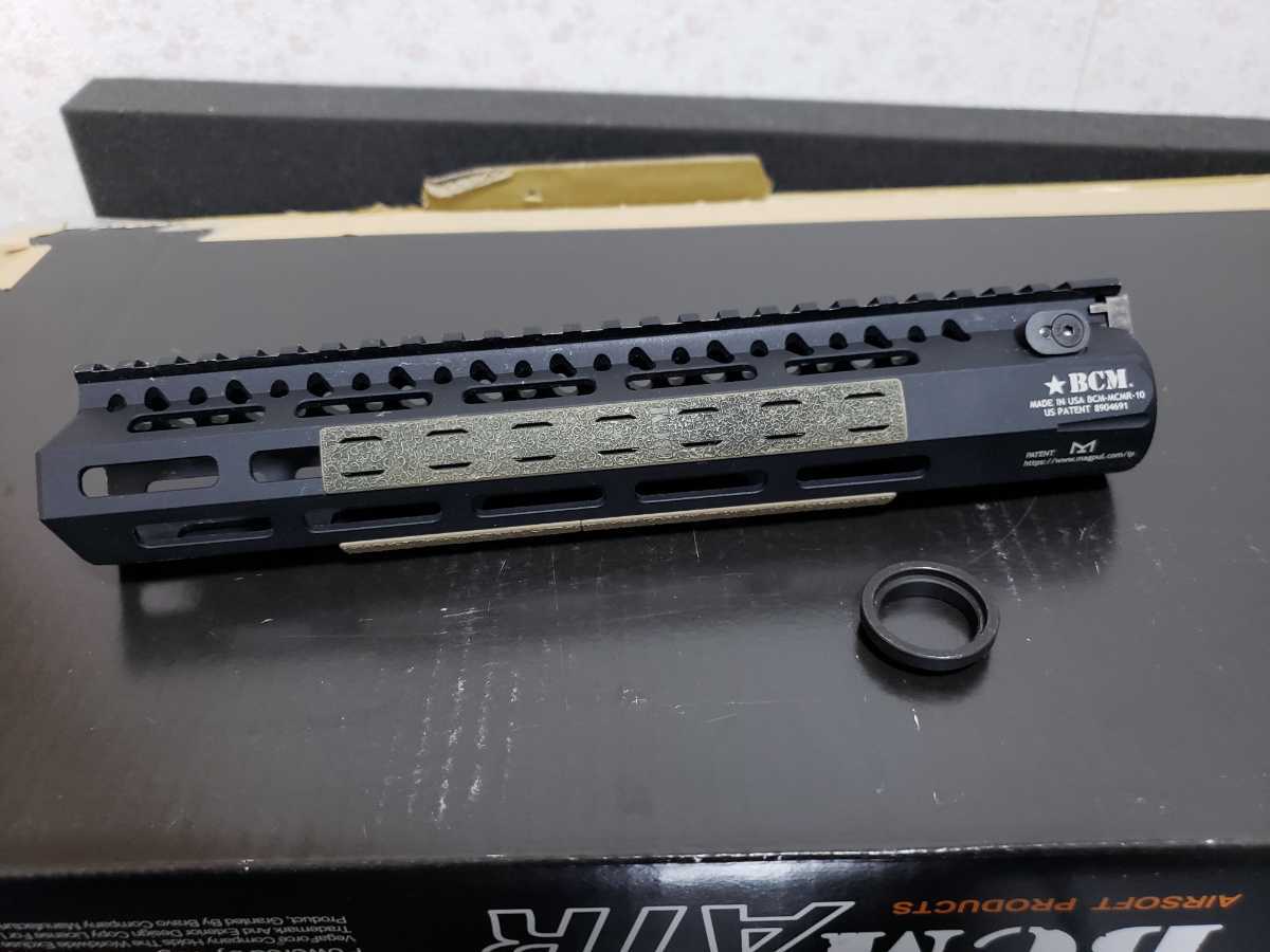 【傷や汚れあり】angry Gun Bcm Mcmr10タイプ ハンドガード M Lok 各社m4に対応可能 東京マルイ Wa トレポン