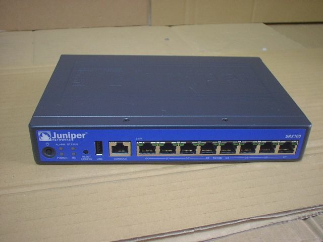 【傷や汚れあり】[本体のみ・動作未確認ジャンク品]Juniper SRX100（SRX100B） ACアダプター：無しの落札情報詳細 ...