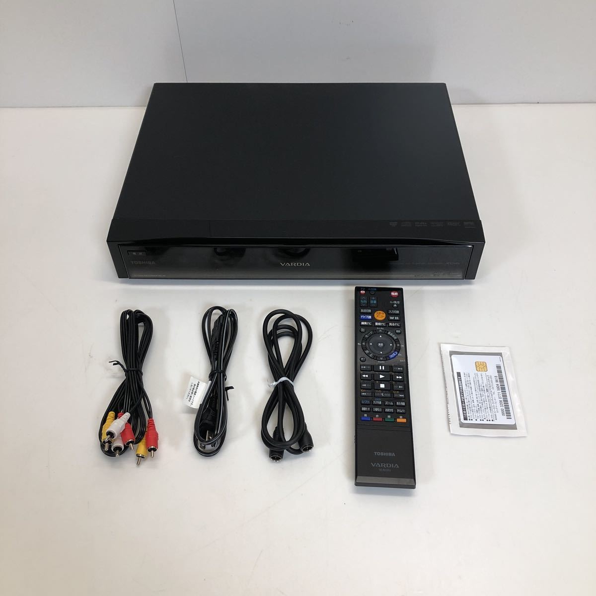 【未使用】Z160 新品未使用 TOSHIBA 東芝 HDD&DVDビデオレコーダー RD-X9 SE-R0355 VARDIA リモコン B ...