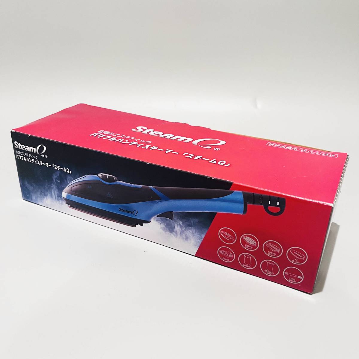 【未使用】甲MJ16120 新品未使用品 付属品完備 スチームQ SteamQ SQ2 SE4874-MB メタリックブルー ハンディスチーマー スチームアイロンの落札情報詳細 - ヤフオク ...