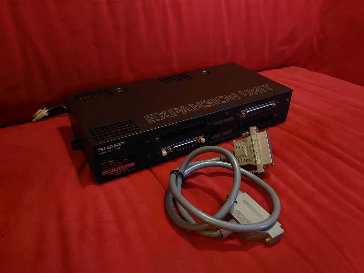 【傷や汚れあり】SHARP X1用 CZ-81EB EXPANSION I/O BOX 拡張ボックス 中古の落札情報詳細 - ヤフオク落札価格検索 オークフリー