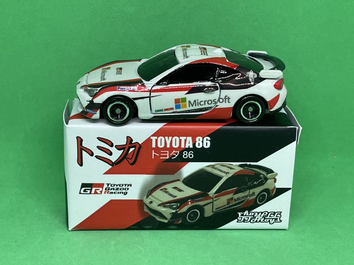 【未使用に近い】★1円～・絶版★ トミカ No.86 TOYOTA 86 GAZOO RACING x Microsoft カスタム品 現状品の落札情報詳細 - ヤフオク落札価格検索 オークフリー