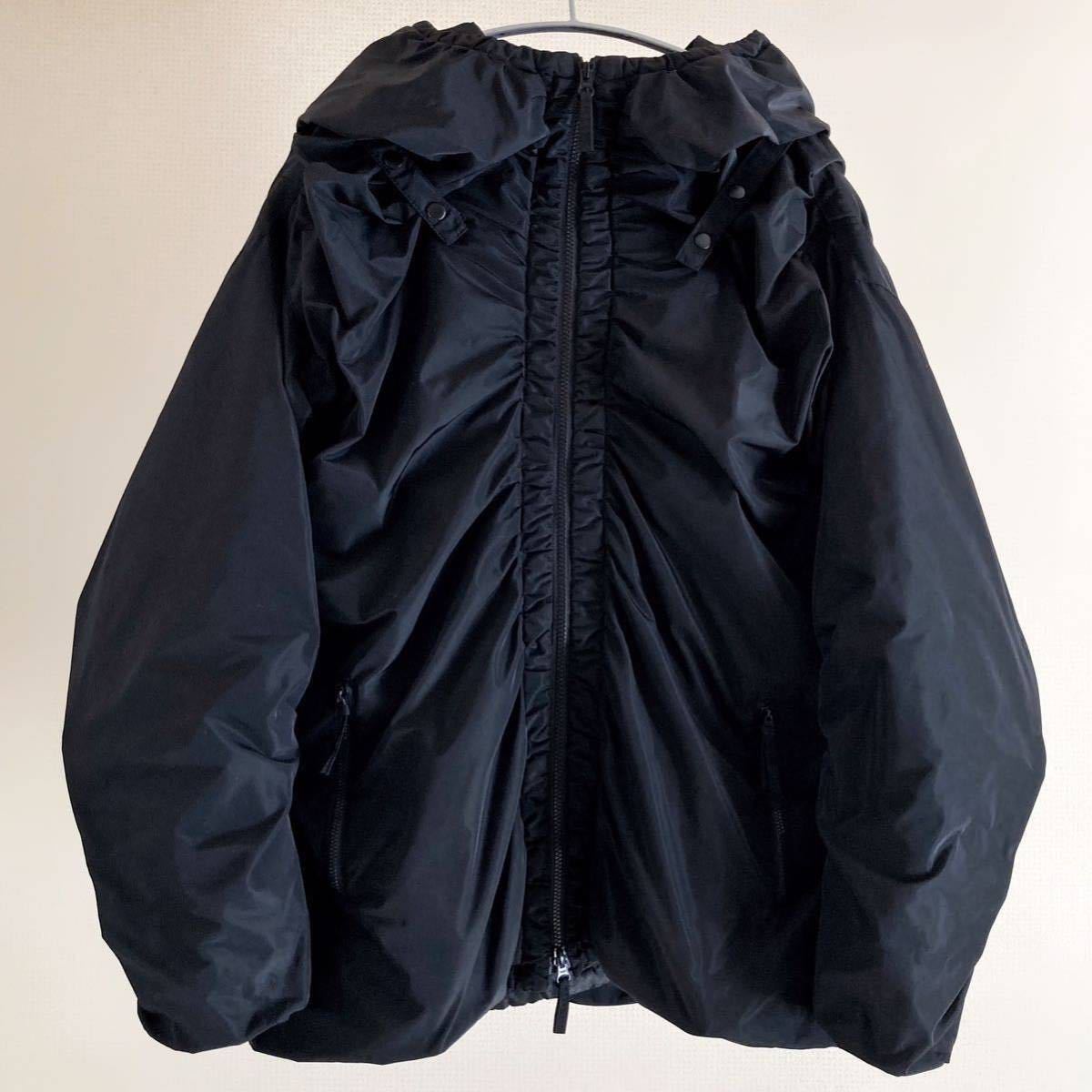 【目立った傷や汚れなし】FINAL HOME 多重ジップ モッズコート ブラック カモフラージュ M ファイナルホーム キルティングライナー ...