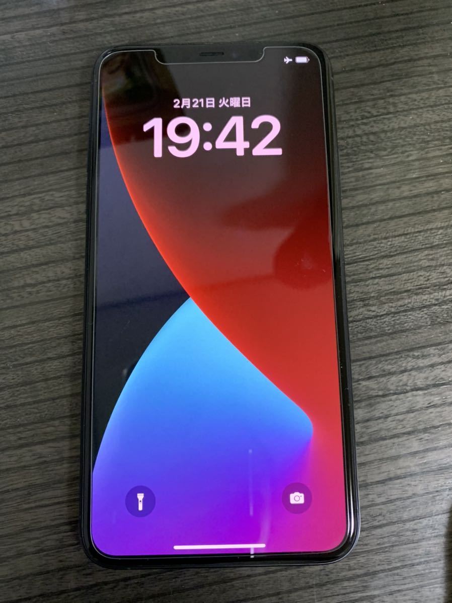 【全体的に状態が悪い】爆速発送 ジャンク品 iPhone11 Pro Max 64GB Apple版SIMフリー スペースグレイ 本体のみ MWHD2J/A 画面に割れ、インカメラ撮影する時に ...