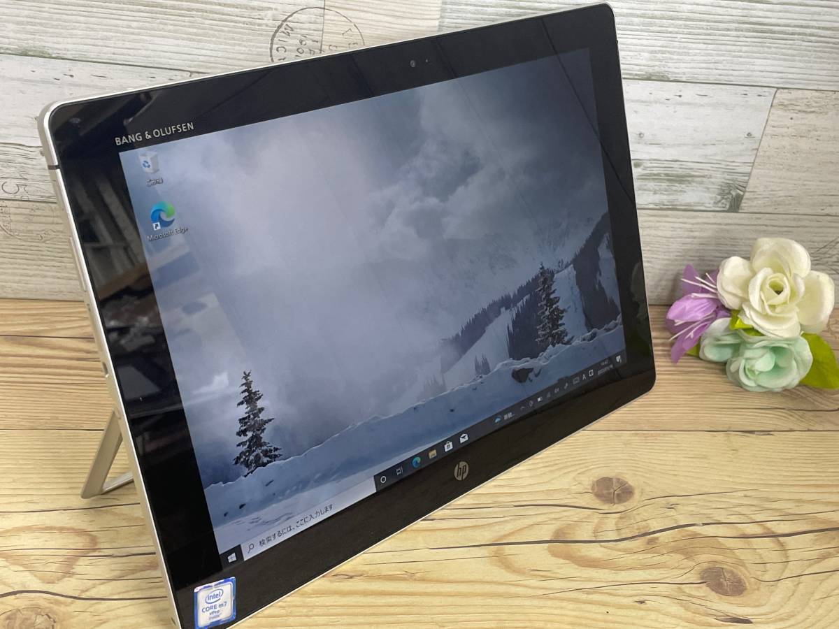 【やや傷や汚れあり】【動作OK♪】HP Elite X2 1012 G1[Core m7 6Y75 1.2GHz/RAM:8GB/SSD ...