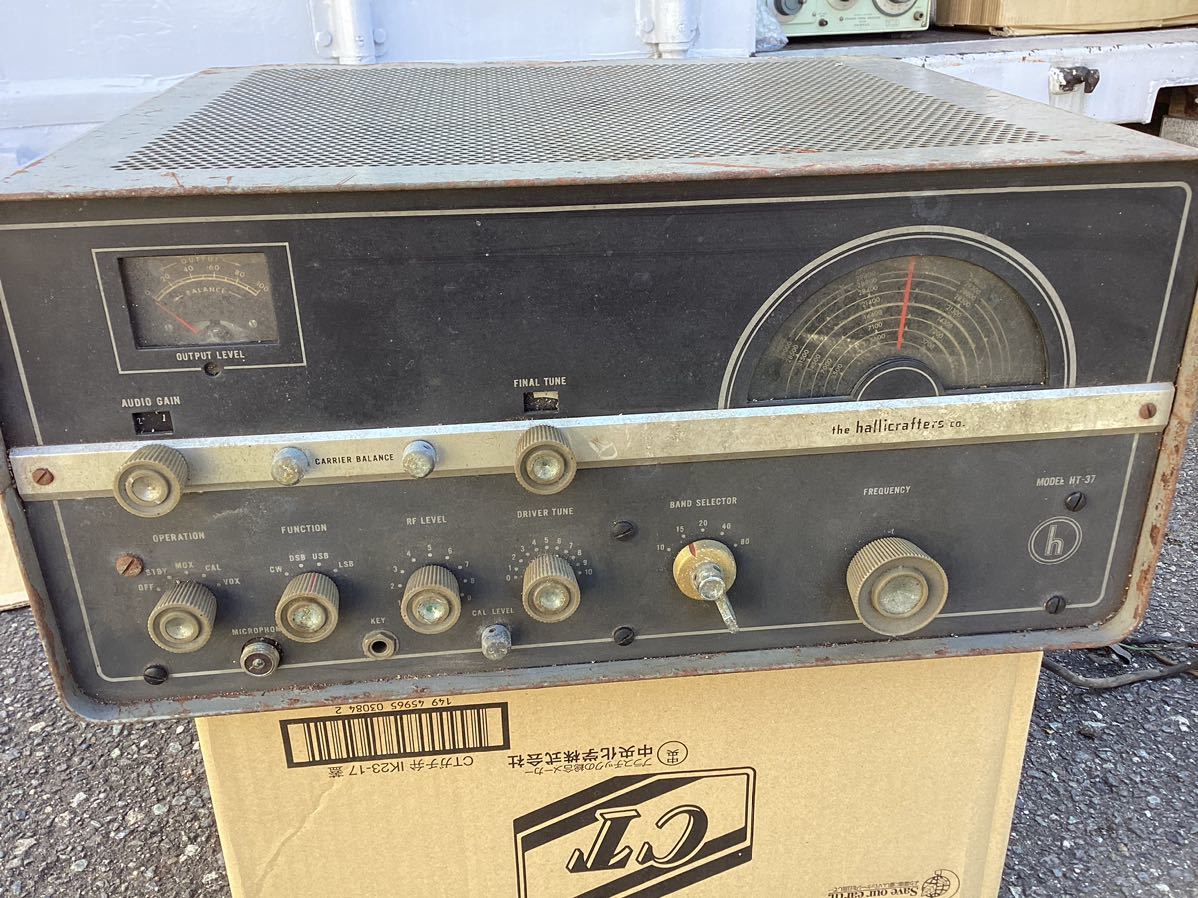 【全体的に状態が悪い】【THE hallicrafters】ハリクラフターズ 超レア重量感！の落札情報詳細 - ヤフオク落札価格情報 オークフリー