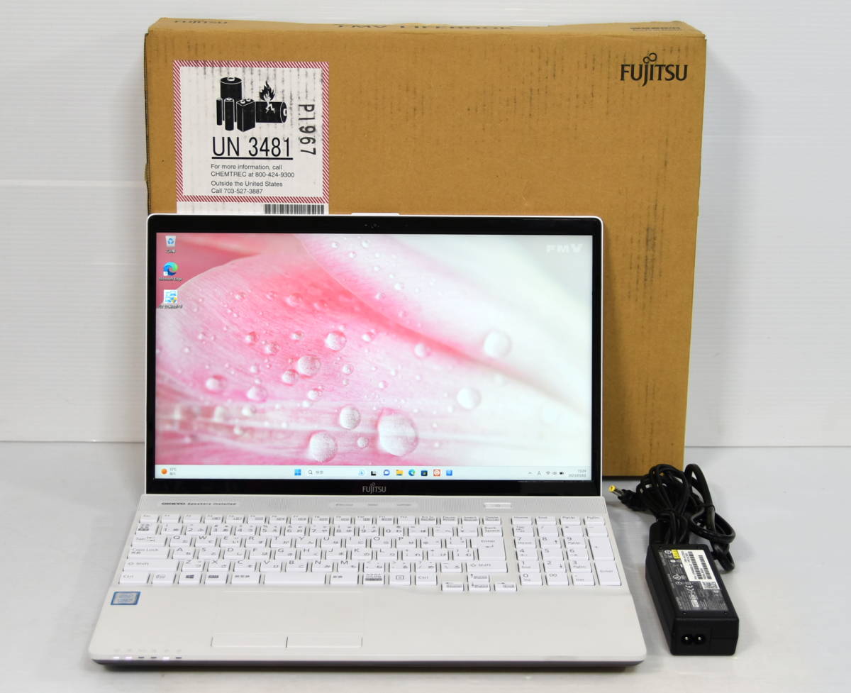 【未使用に近い】極美品☆FUJITSU LIFEBOOK WA3/D1 i5-8250U 1.6(3.4)/SSD128GB+HDD1TB ...