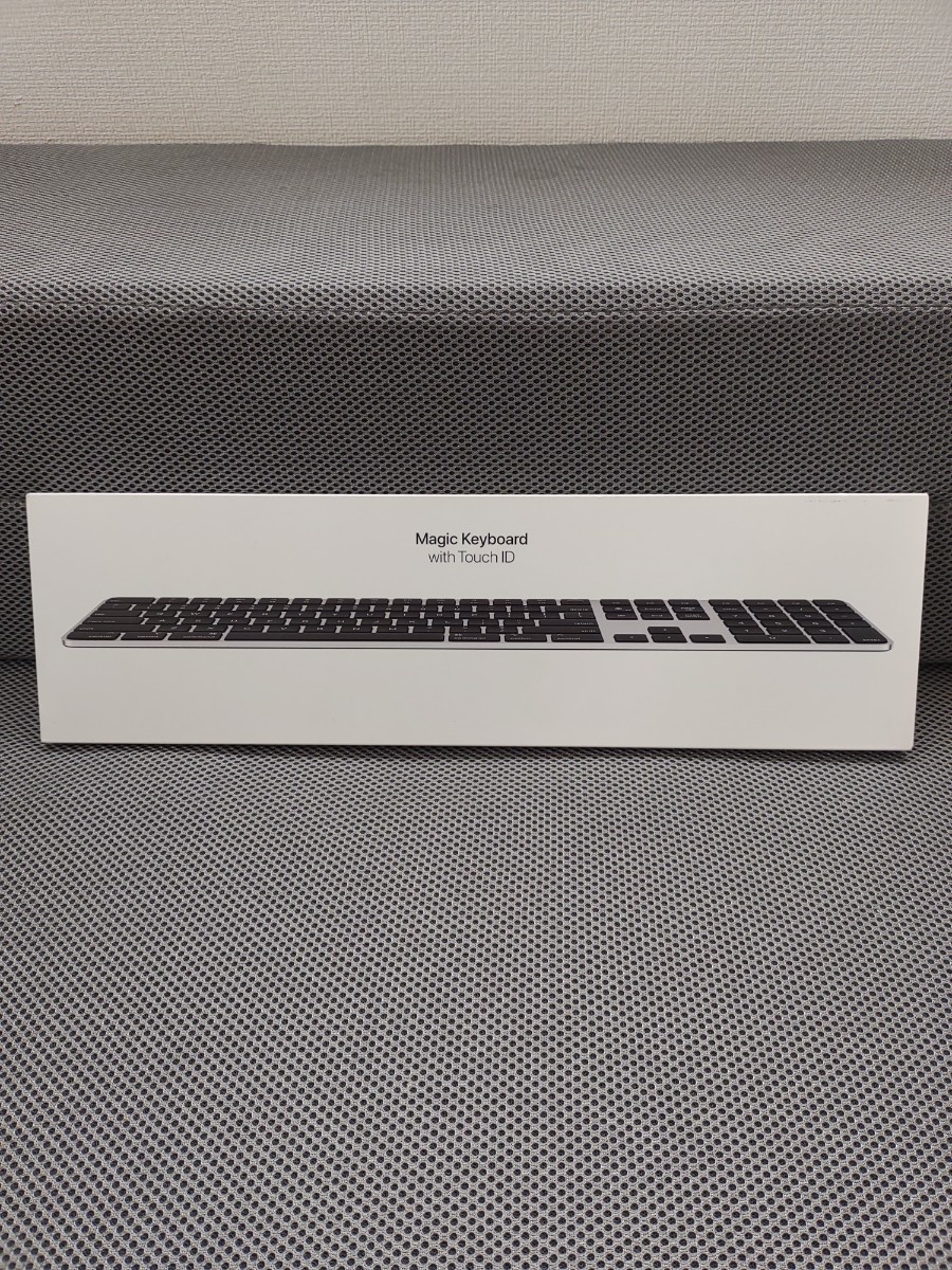 【未使用】【新品未開封】Apple シリコン搭載Macモデル用 Touch ID搭載 Magic Keyboard Model A2520 ...
