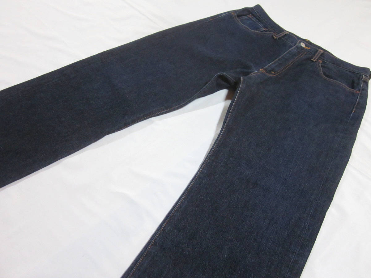 【やや傷や汚れあり】送料無料!! 濃紺 BOBSON CHESSKING ボブソン CH0120 ジッパーフライ ストレート デニム ジーンズ インディゴ 33 W約83CM 岡山の落札情報 ...