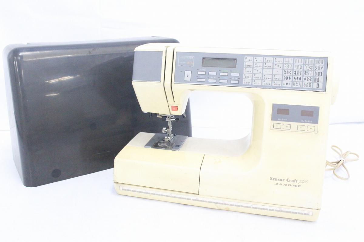 【傷や汚れあり】H18891(112)-817/KY3000 JANOME ジャノメ Sensor craft 7100 センサークラフト ミシン MODEL 7100の落札情報詳細 ...