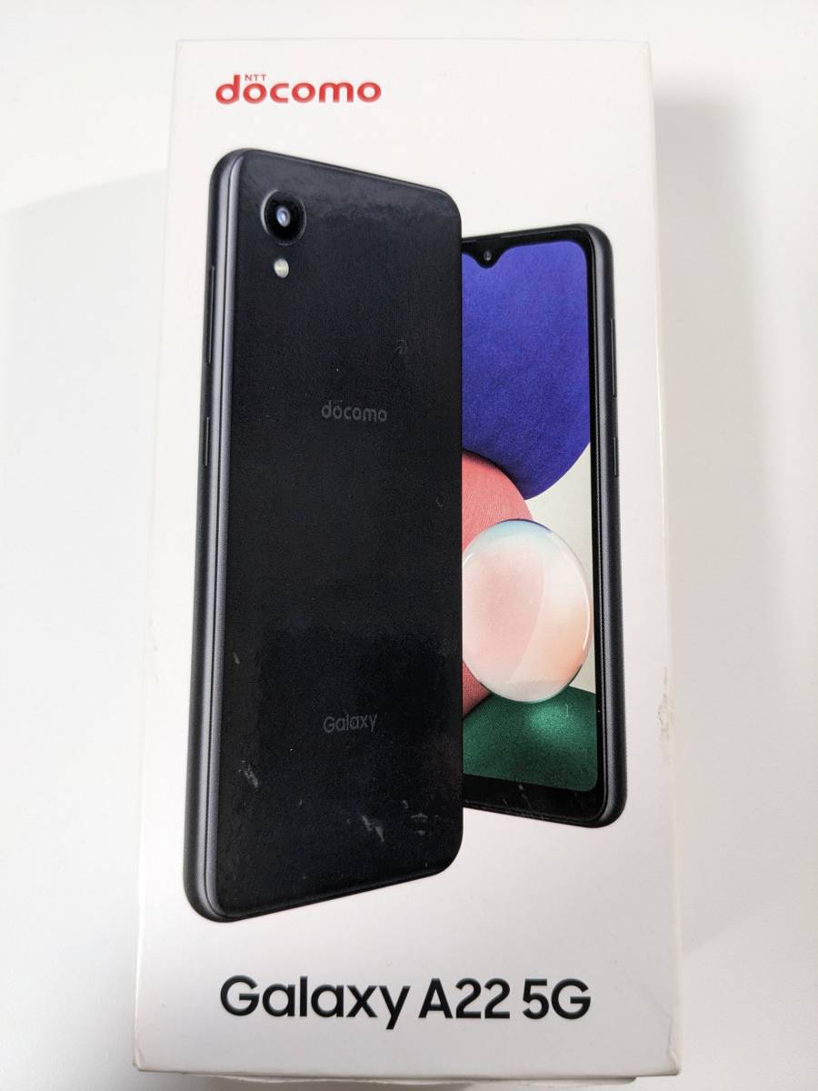 【未使用に近い】ケース付き Galaxy A22 5G SC-56B 64GB Black ギャラクシー ブラック アンドロイド docomo ドコモ SIMフリーの落札情報詳細 - ヤフオク ...
