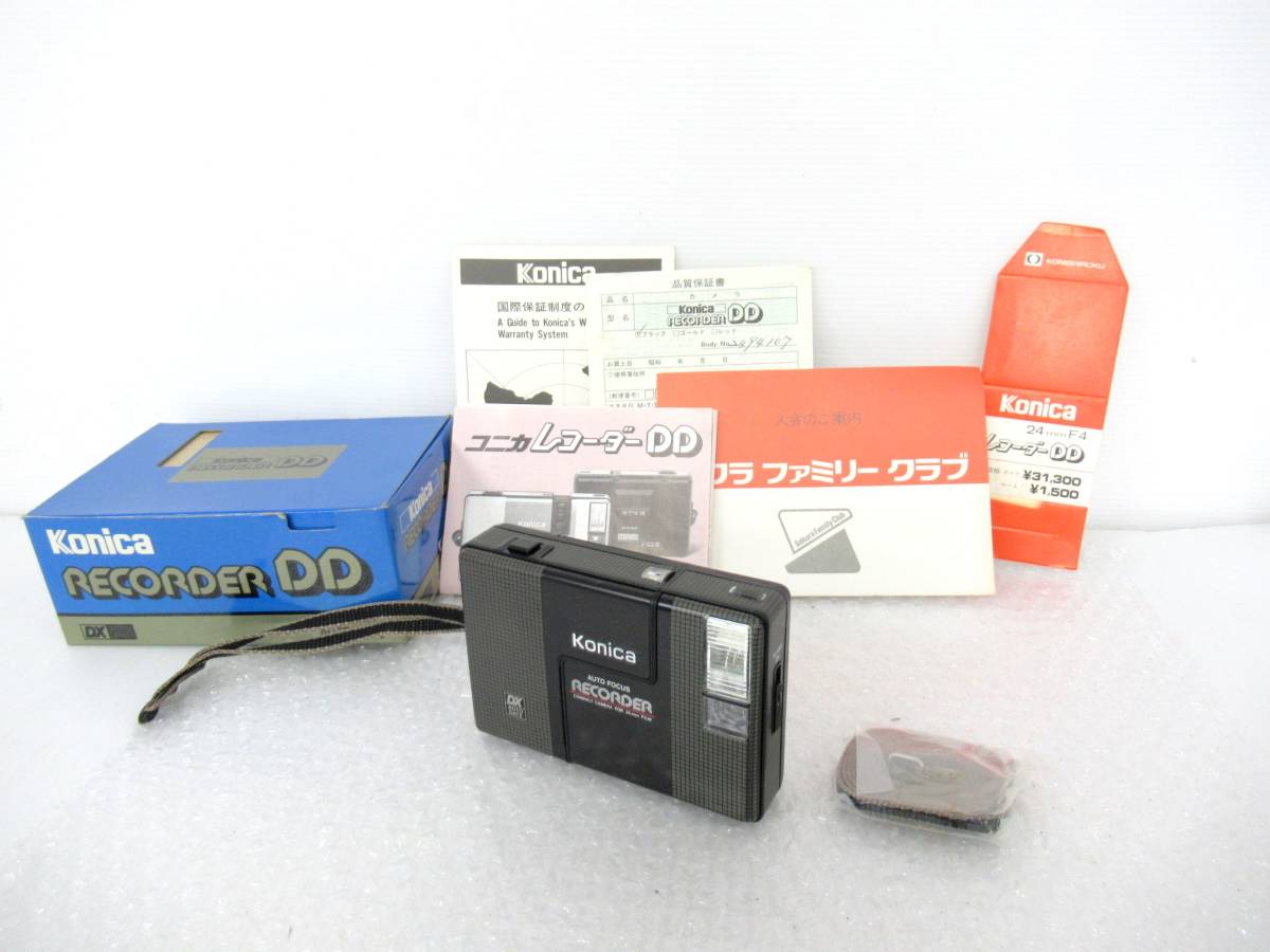 【目立った傷や汚れなし】【konica コニカ】寅⑤117 Recorder Dd Hexanon 24mm F4の落札情報詳細