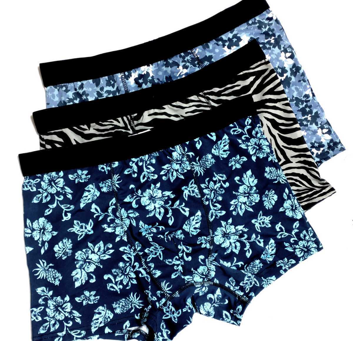 【未使用】特価/未使用【3枚組/サイズ=3L(2XL)】メンズ/前閉じ/ボクサーブリーフ/ストレッチ/吸汗速乾/胴囲=98~108cm/画像の柄②の落札情報詳細 - ヤフオク落札価格検索 オークフリー