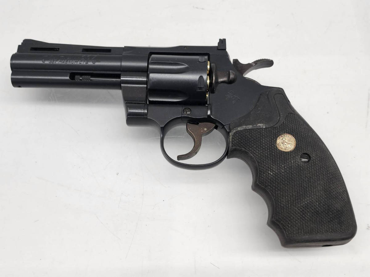 【やや傷や汚れあり】★ R50314 COLT'S PYTHON パイソン 357 MAGNUM CTG マグナム ASGK 刻印 ガスガン 現状渡し ★の落札情報詳細 - ヤフオク落札価格 ...