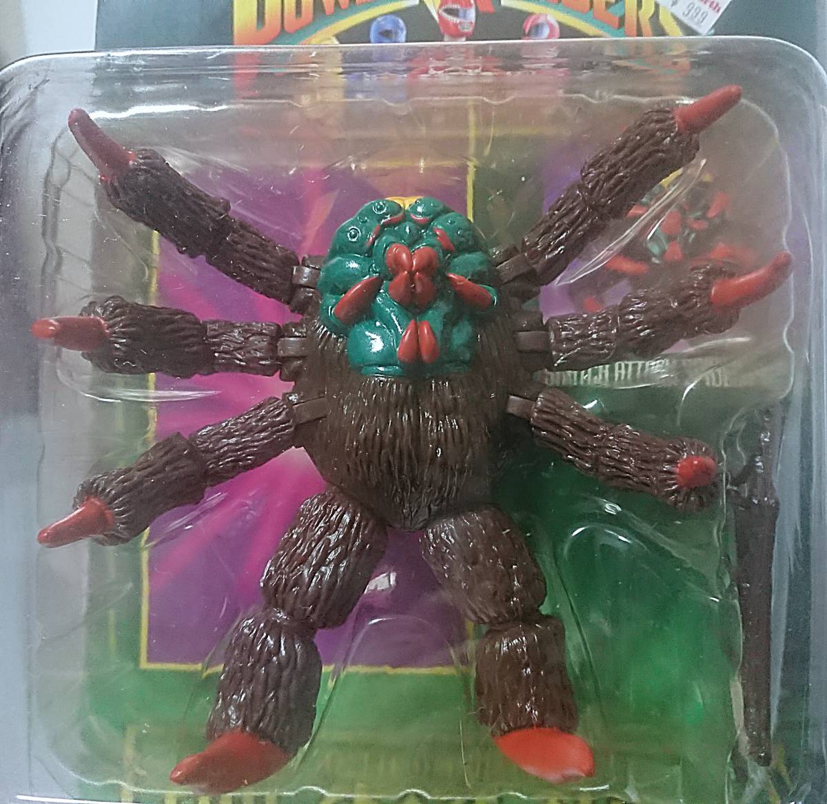 【目立った傷や汚れなし】絶版 初期パワーレンジャー Spidertron スパイダートロン /クモモンスター（ ドーラタランチュラ）バンダイ ...