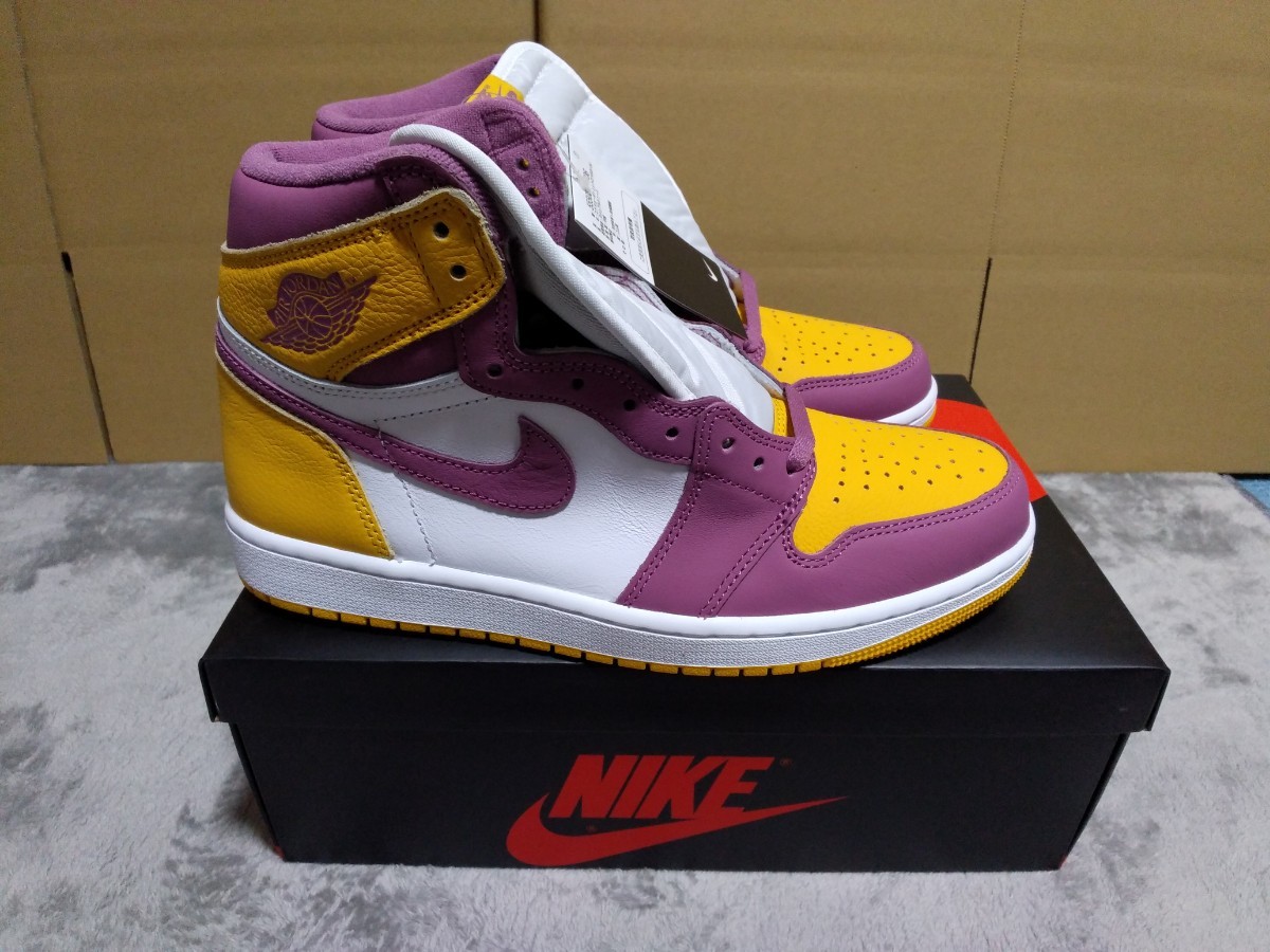 【未使用】100円〜 国内正規 NIKE AIR JORDAN 1 RETRO HIGH BROTHERHOOD OMEGA PSI PHI ...