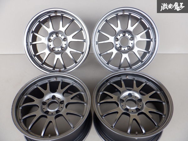 【やや傷や汚れあり】NEEZ ニーズ EURO CROSS ユーロクロス スーパーリム 鍛造 FORGED 18インチ 8.5J +40 9J +45 5穴 PCD120 ホイール単体 4本 ...