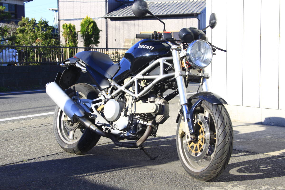 【やや傷や汚れあり】ducati ドゥカティ ドカティ モンスター400ie M400ie インジェクション エンジン始動 車検取る可能の落札