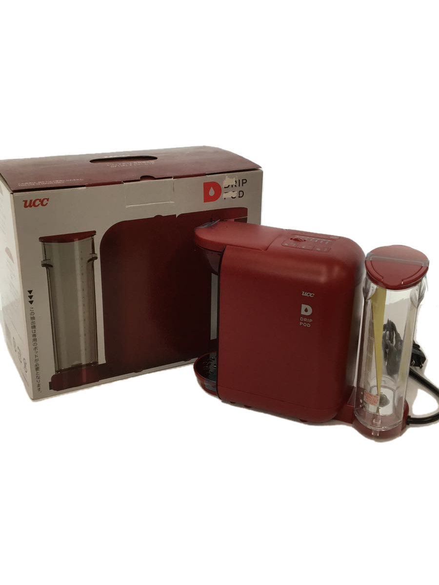 【やや傷や汚れあり】UCC ユーシーシー/コーヒーメーカー/ドリップポッド/DP1(R) [チェリーレッド]の落札情報詳細 - ヤフオク落札価格検索 オークフリー