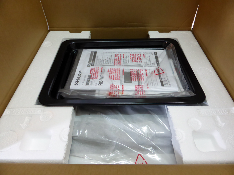 【未使用】SHARP シャープ オーブンレンジ PLAINLY RE-WF183-B ブラック系 プレンリー 未使用品ですの落札情報詳細 ...