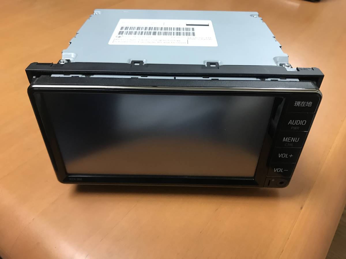 【目立った傷や汚れなし】美品トヨタ純正 SDメモリーナビ NSCN-W68 08605-00B60 メモリーナビ ワンセグ/CD/Bluetooth本体のみ 地図SDカード付 作動確認済みの ...